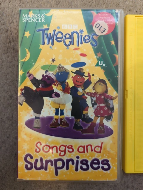 TWEENIES: SONGS AND Surprises VHS Video BBC £5.99 - PicClick UK