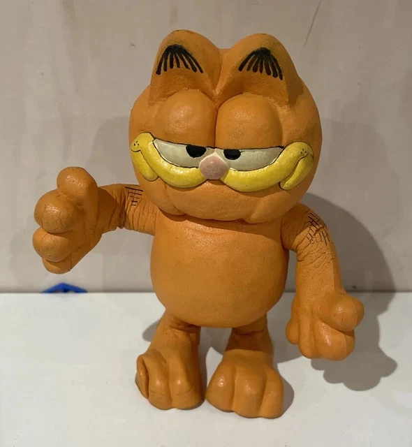 VINTAGE GARFIELD BENDY Foam Toy Mascot Figure 7" Retro 70’s Rare £11.50 ...