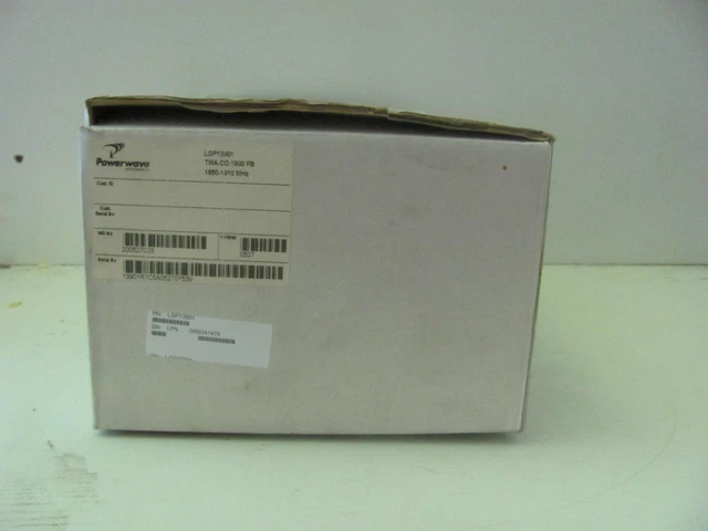 POWERWAVE TOWER MOUNTED Amplifier Lgp13901 Tma-Dd 1900 Fb 1850-1910 £ ...
