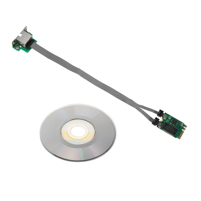 2X( PCIE NETZWERK Karte M.2 A+E zu RTL8111F Gigabit Ethernet Karte ...