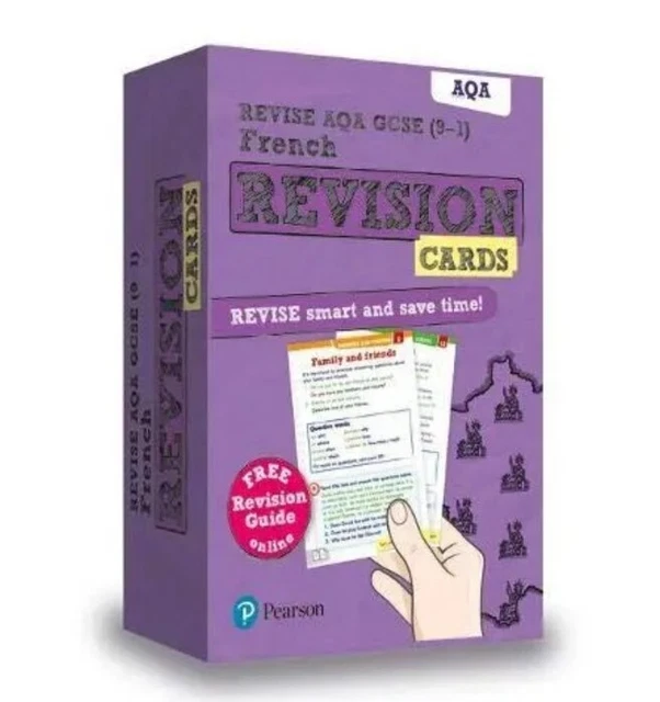 PEARSON REVISE AQA GCSE French Revision Cards (with free online ...