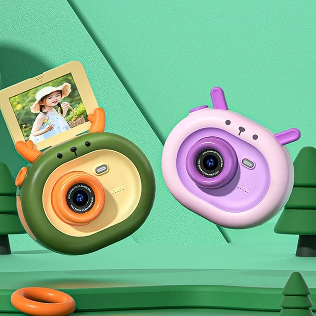 MINI SELFIE CAMERA HD 1080P Children Camera Cute Toys Cartoon Cams Kids ...