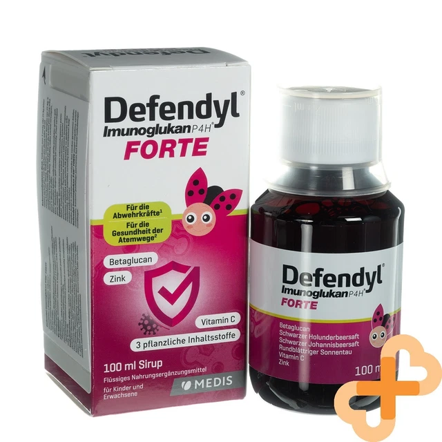 DEFENDYL-IMUNOGLUKAN FORTE IMMUNITY Respiratory Health Supplement 100ml ...