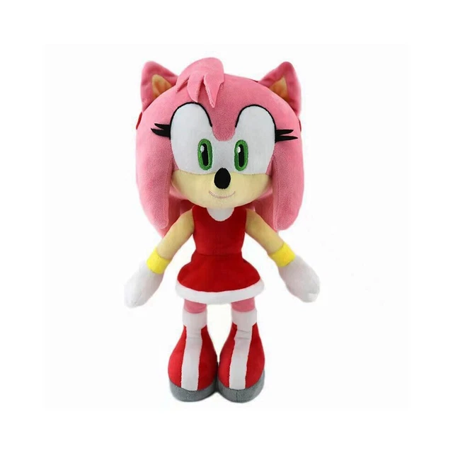 SONIC THE HEDGEHOG Amy Rose Plushie Stuffed video games Plush Toy SEGA ...