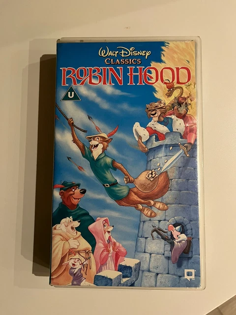 DISNEY ROBIN HOOD vhs video £1.99 - PicClick UK
