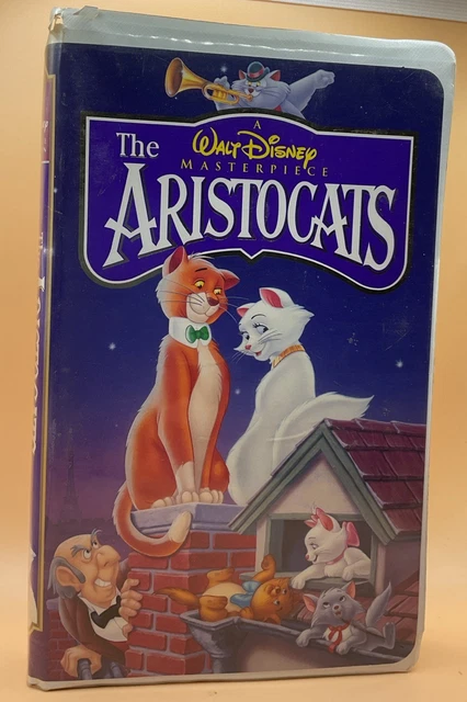 THE ARISTOCATS VHS Disney Clamshell G-VG Condition **Buy 2 Get 1 Free ...