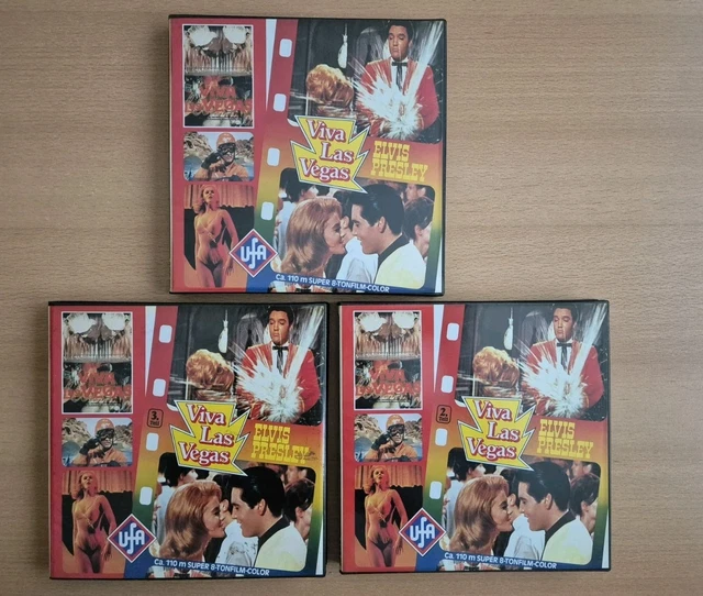 SUPER 8 VIVA LAS VEGAS Elvis Presley Ann-Margaret UFA 3 Teile EUR 76,00 ...