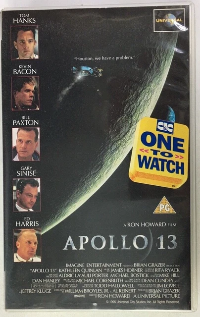 APOLLO 13 (1995) VHS PAL Big Box 1995 CIC Release Ex-Rental ...