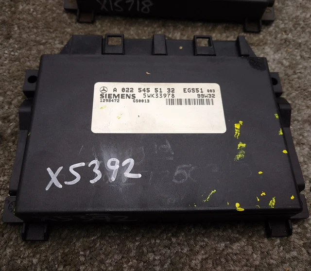 MERCEDES GEARBOX CONTROL Unit Transmission ECU W220 S Class 0225455132 ...