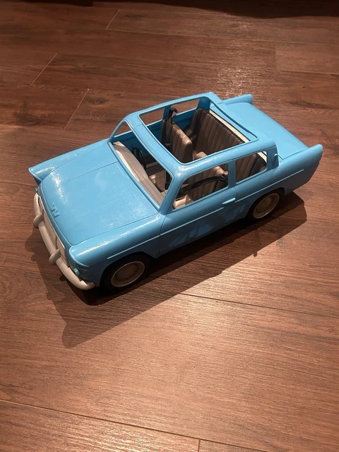 HARRY POTTER WEASLEY’S Flying Plastic Car Original Ford Anglia Mattel £ ...