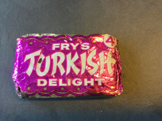 GENUINE FRYS TURKISH delight in original wrapper £52.99 - PicClick UK