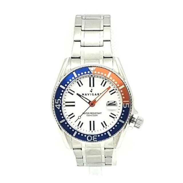 RELOJ NAVIGARE HOMBRE NA239-01-LZ Quarzo Analógico Solo tiempo Acero ...