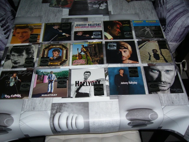 RARE LOT DE 15 Cd De Johnny Hallyday De 2019 Neuf Sous Blister EUR 50 ...