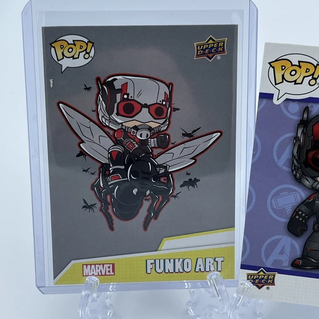 UPPER DECK FUNKO Pop Card Marvel Lot Of 4 Ant-Man Art AF-2 & 4, 116 ...