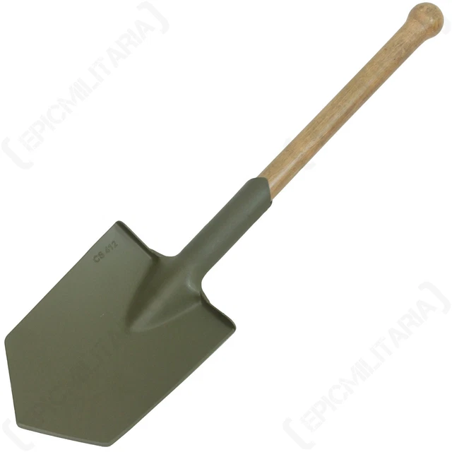 CZECH FIELD SHOVEL - Repro CS 412 Military Army Spade Entrenching Tool ...
