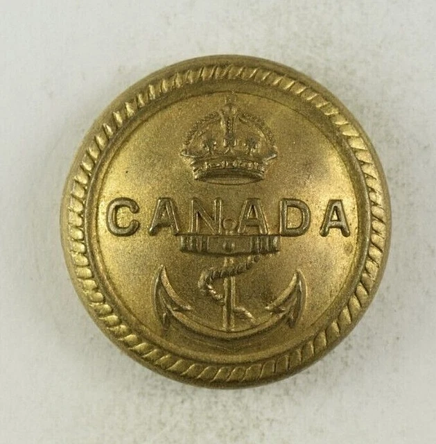 EARLY ROYAL CANADIAN Navy Officer Uniform Button Original E10BT £27.38 ...