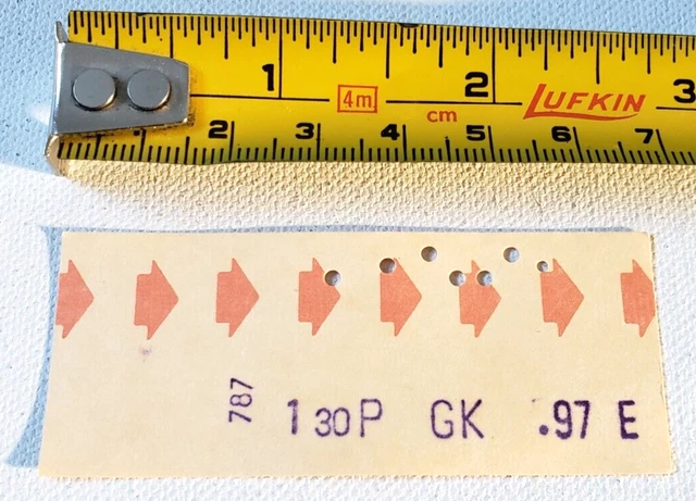 VINTAGE MONTREAL QUEBEC Bus Subway Metro Transfer Ticket STM $4.00 ...