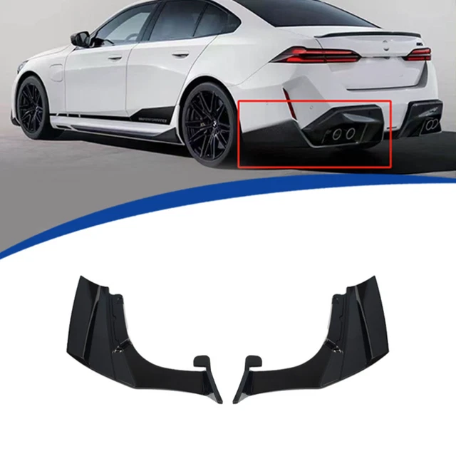 2025-2026 FOR BMW M5 G90 Black Rear Diffuser Car Universal Bumper ...