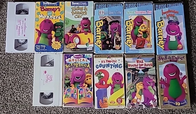 BARNEY VHS LOT Of 11 Kids Movies EUR 13,83 - PicClick FR