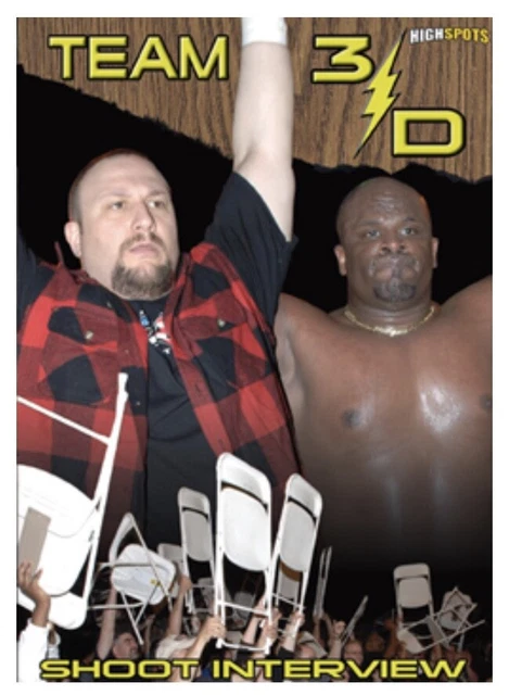 TEAM 3D SHOOT Interview DVD Pro wrestling TNA NXT WWE ECW WWF £21.99 ...