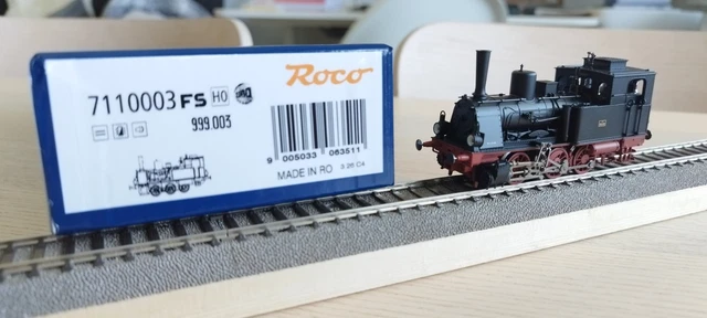 ROCO H0 7110003 Dampflok BR 89, DC / DCC Digital / Zimo Sound (16-bit ...