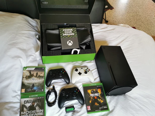 MICROSOFT XBOX SERIES X 1 To Console - Noir + 6 Jeux+ 3 Manettes+ 2 ...