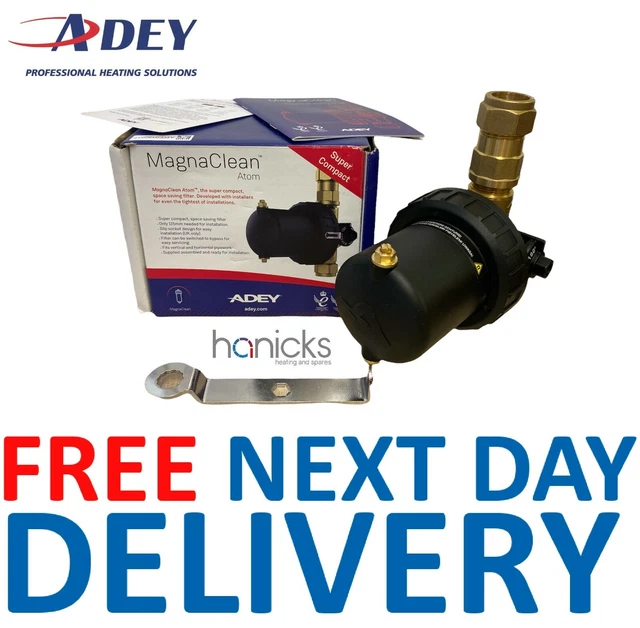 ADEY MAGNACLEAN ATOM 22mm Magnétique Chaudière Chauffage Central Filtre ...