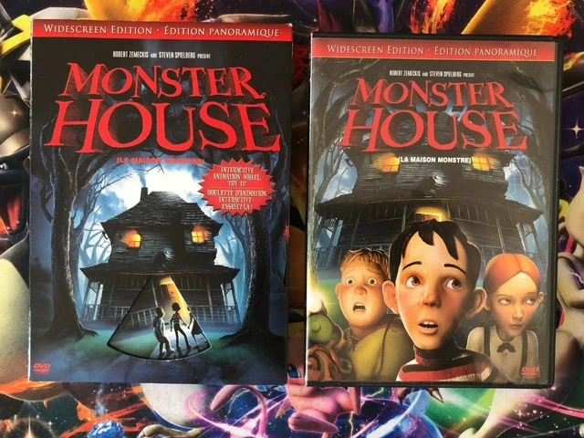 MONSTER HOUSE (DVD,2006 Widescreen) Kids Animated RARE W/ SlipCover £6. ...