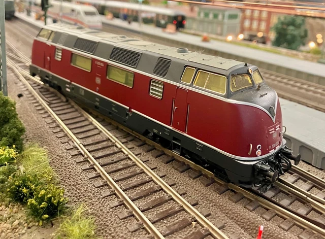 RARITÄT! Roco H0 aus Set 41250 BR V 200 004 Diesellok DB Ep.III DCC+SOU ...