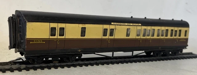 EXLEY OO 2599 Paddington & Bristol Coffee & Cream Gwr Brake Coach Boxed ...