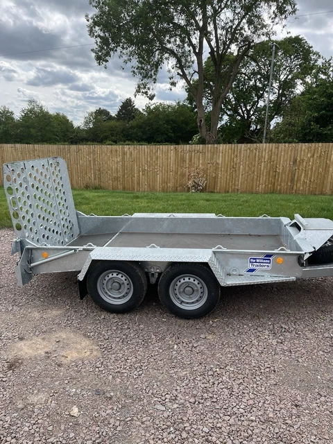 IFOR WILLIAMS GH94 Twin Axle Plant Trailer £3,148.32 - PicClick UK
