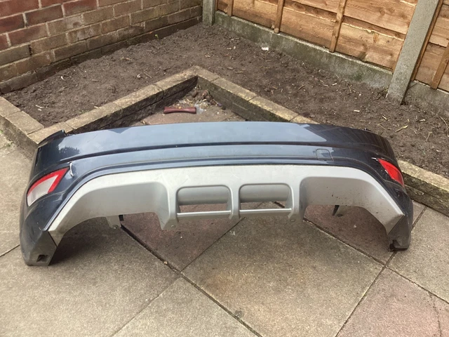 2007-2011 FORD FOCUS Zetec S Mk2 Rear Bumper Grey 5 Door Hatchback £100 ...