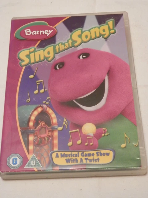 BARNEY: CAN YOU Sing That Song? DVD (2006) cert U £2.00 - PicClick UK