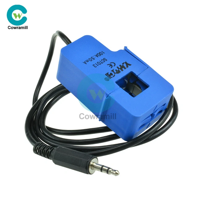SCT-013-000 NON-INVASIVE AC Sensor Split Core Current Transformer 0 ...