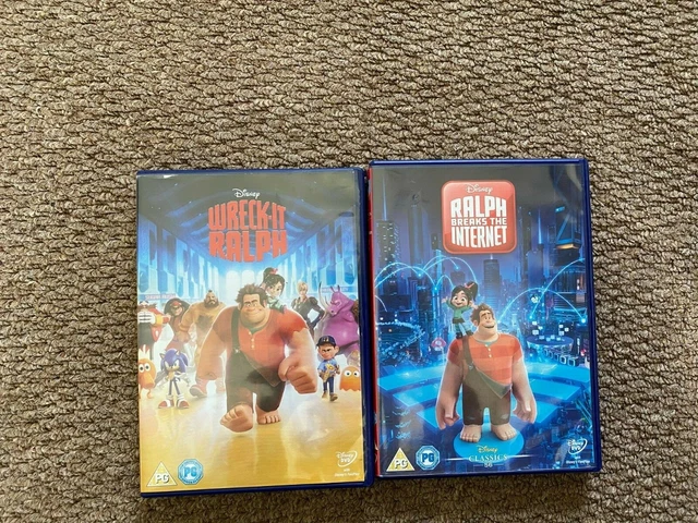 DISNEY WRECK IT Ralph and Ralph Breaks the Internet DVD's £4.00 ...