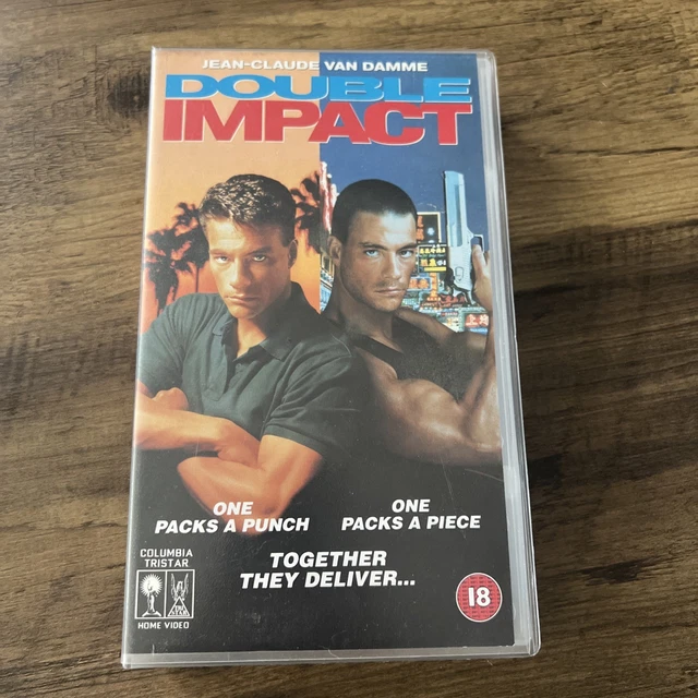 DOUBLE IMPACT (VHS) 1991 Jean Claude Van Damme, Bolo Yeung Classic £19. ...