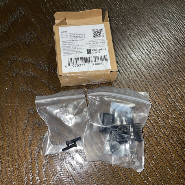 BAMBU LAB P1P/P1S Hotend Complete Kit (FAH001-N-1) NEW! $38.48 ...