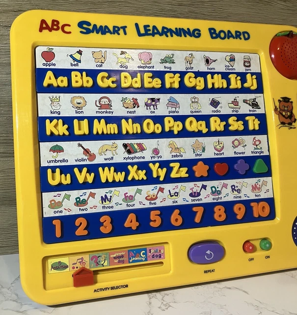 VINTAGE VTECH SMART Alphabet ABC Learning Board - Fully Working Kids ...