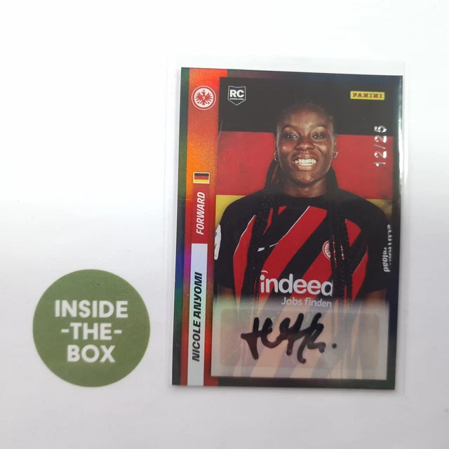 ANYOMI EINTRACHT PANINI 2023 24 Frankfurt Collection Nicole Auto ...