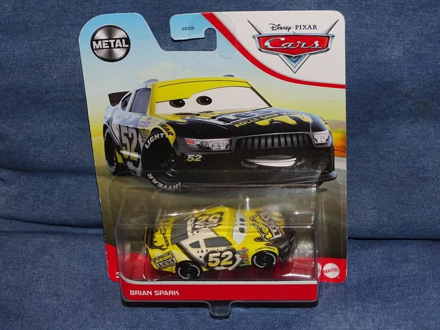 RARE DISNEY PIXAR Cars 3 Brian Spark Leak Less N°52 Piston Cup Serie ...