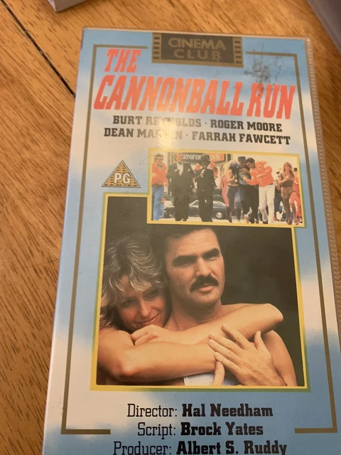 THE CANNONBALL RUN Vhs Video - Road Race Comedy With Loads Of Stars £6. ...
