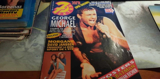 REVUE SCHIFFER,MORGANE,GEORGE michael,stephan eicher poster,gun's n ...