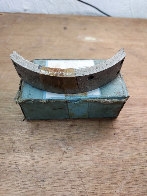 TRIUMPH TIGER CUB Front Or Rear Wheel Brake Linings And Rivets £10.00 ...