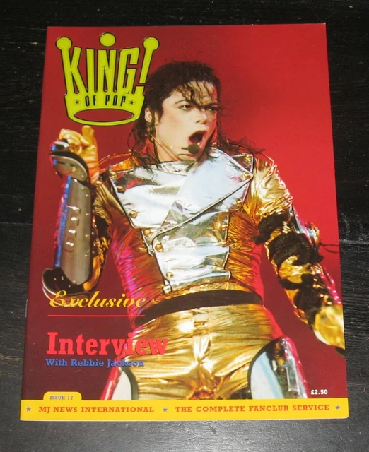 MICHAEL JACKSON KING Of Pop official fan magazine ISSUE #17 + posters ...