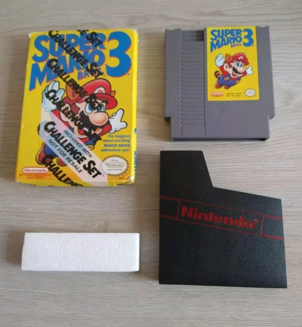 ENSEMBLE CHALLENGE NINTENDO NES Super Mario Bros 3 pas à revendre avec ...