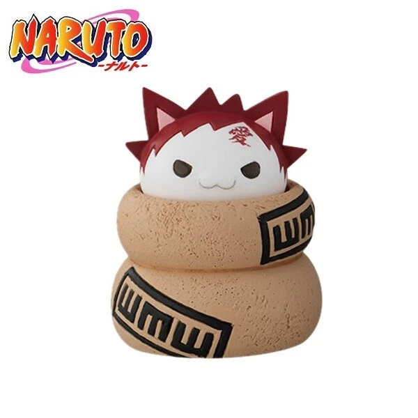 ¡MEGAHOUSE NYARUTO! MINI Figura NARUTO Konoha's Cheerful Cats Sabaku no ...