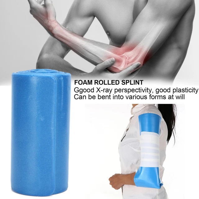 FOAM ROLLED SPLINT Leg Arm Sprain Fracture Injury Immobilization ...