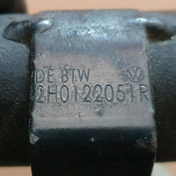 VW AMAROK MK1 2.0 Tdi Engine Water Coolant Metal Antifreeze Pipe Tube ...