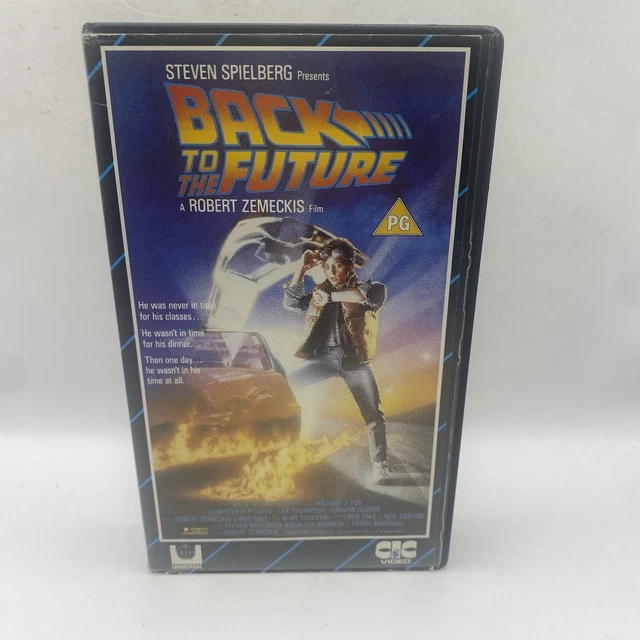 BACK TO THE Future VHS Video Cassette Tape / UK PAL / CiC RARE £19.95 - PicClick UK