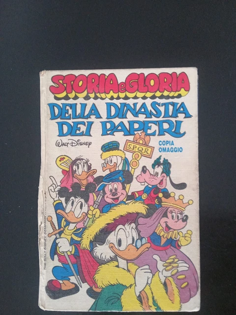 STORIA E GLORIA Della Dinastia Dei Paperi Mondadori Del 1987 EUR 20,00 ... STORIA E GLORIA Della Dinastia Dei Paperi Mondadori Del 1987 EUR 20,00 ...